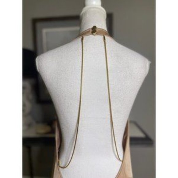 Alexis | Dresses | Alexis New Xaverie Dress Size Large Backless Chain ...